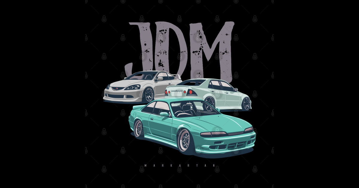 JDM Icons - Jdm - Sticker | TeePublic