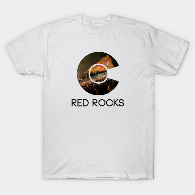 Red Rocks Denver Colorado Shirt - Red Rocks - T-Shirt | TeePublic