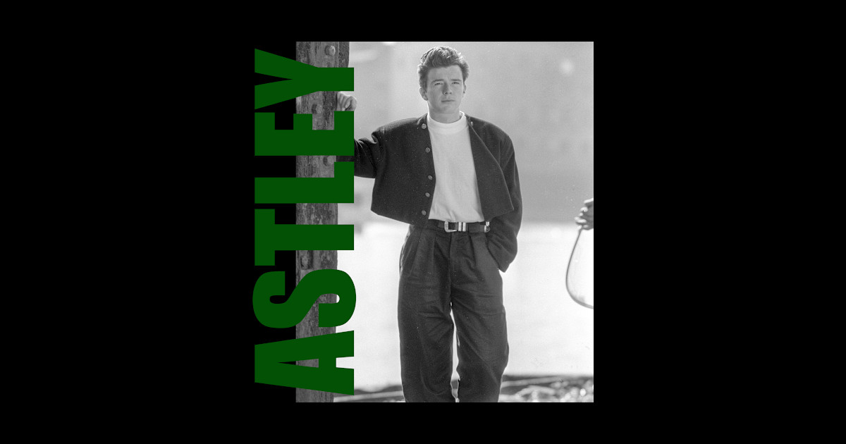 Rick Astley // Retro Aesthetic Fan Art // 80s - Rick Astley - Posters ...