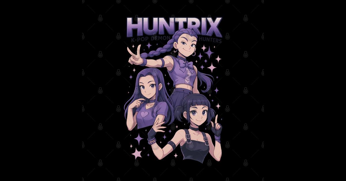 KPOP Demon Hunters Shirt – Huntrix Girls | Idol Kpop Merch for Fans ...