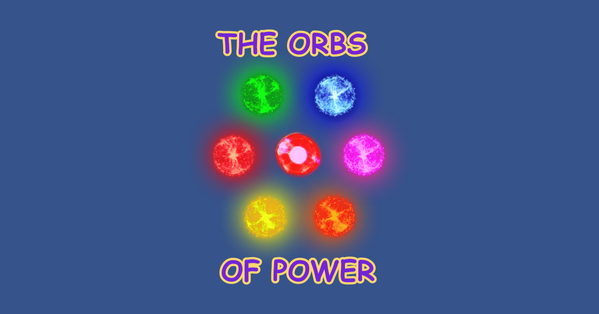 Orbs of Power - Powerorbs - T-Shirt | TeePublic