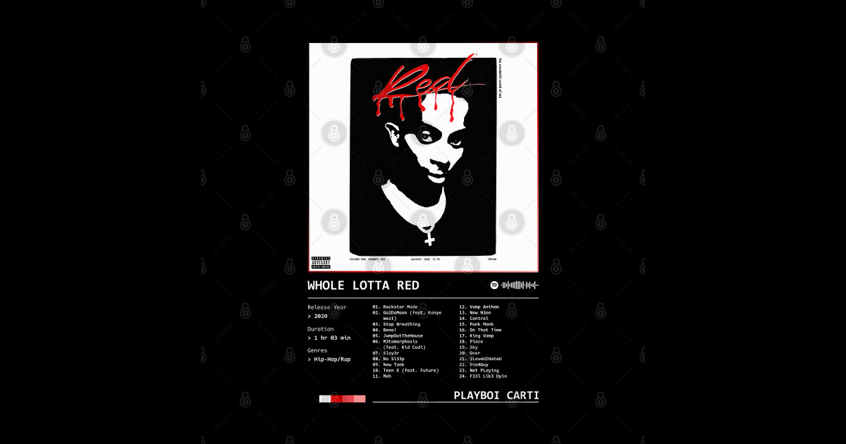 Whole Lotta Red (2020) by Playboi Carti - Playboi Carti - Shorts ...