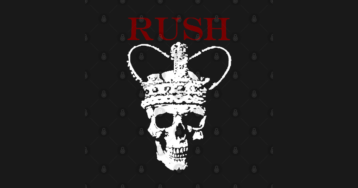 Rush Skull - Rush Band - T-Shirt | TeePublic