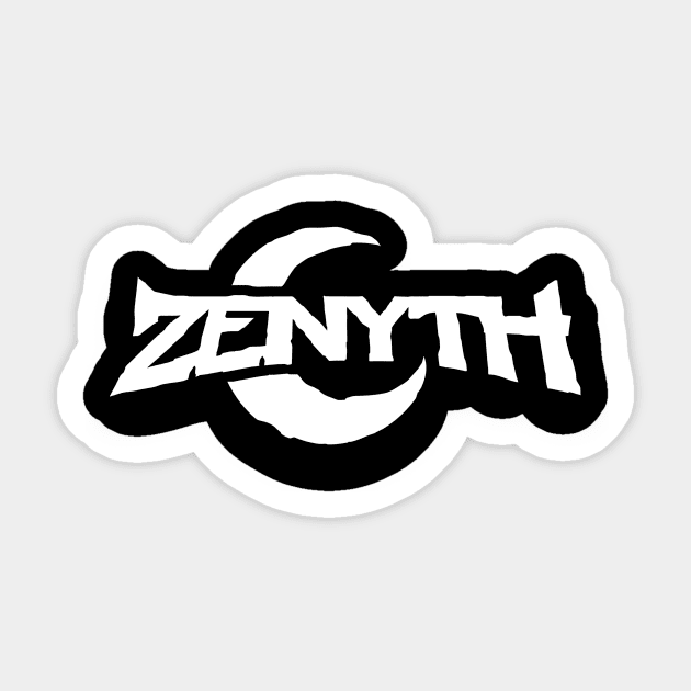 ZENYTH Logo White - Zenyth - Sticker | TeePublic