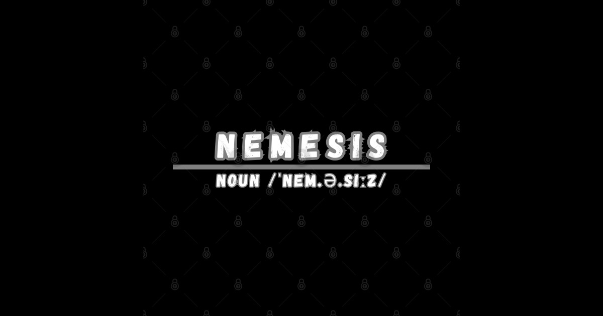 Word Nemesis - Word Art - Sticker | TeePublic