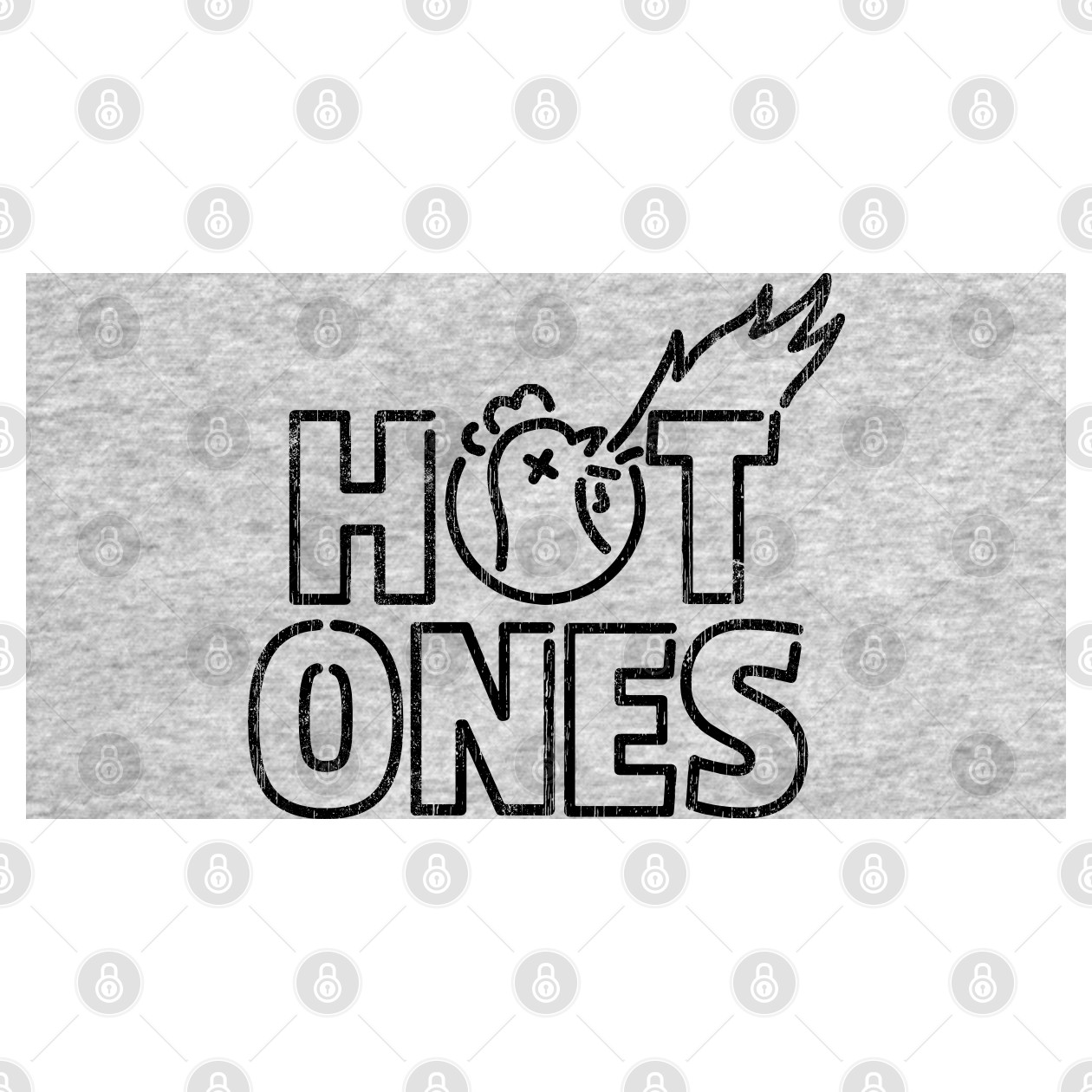 Hot Ones Black Vintage - Hot Ones - T-Shirt | TeePublic