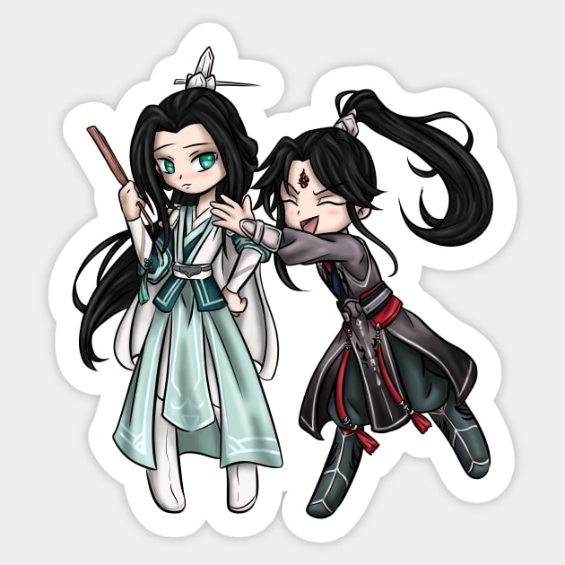 Chibi - Scum Villian's Self Saving System Shen Qingqiu and Luo Binghe ...