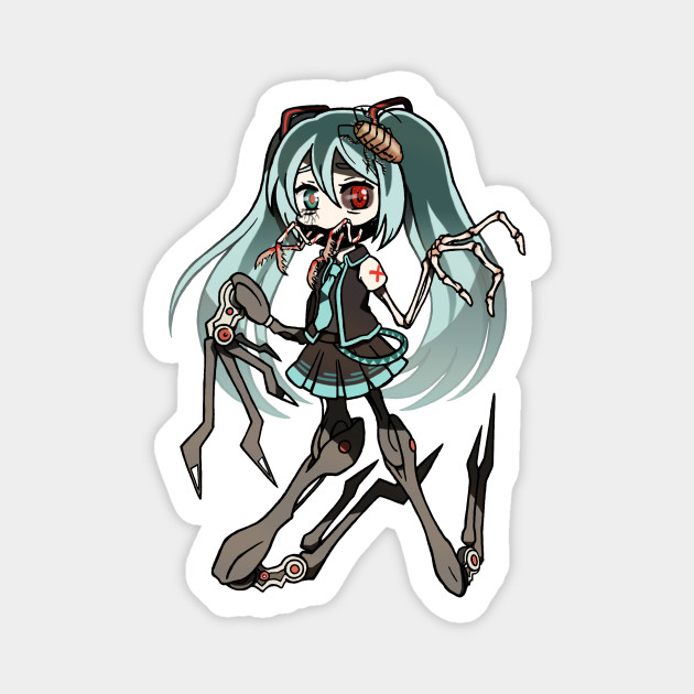 Bacterial Contamination - Miku Hatsune - Magnet | TeePublic