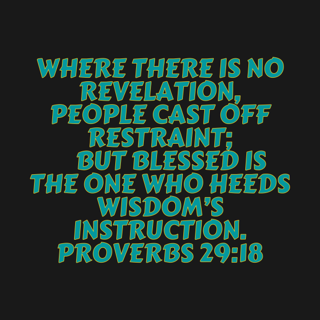Bible Verse Proverbs 29:18 - Proverbs 29 18 - Long Sleeve T-Shirt ...