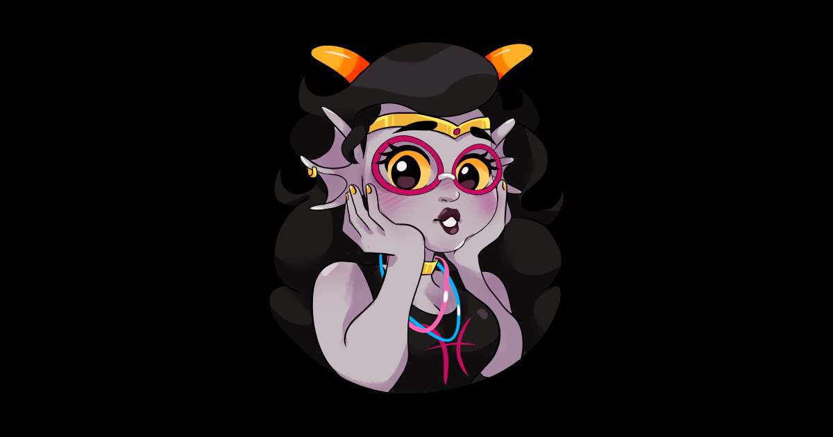 Feferi homestuck - Homestuck - Sticker | TeePublic