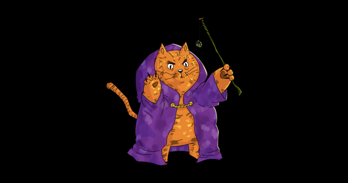 Cute magic cat - Cat - Sticker | TeePublic