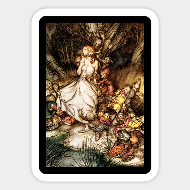 Goblin Market poem by Christina Rossetti - Christina Rossetti - Sticker ...
