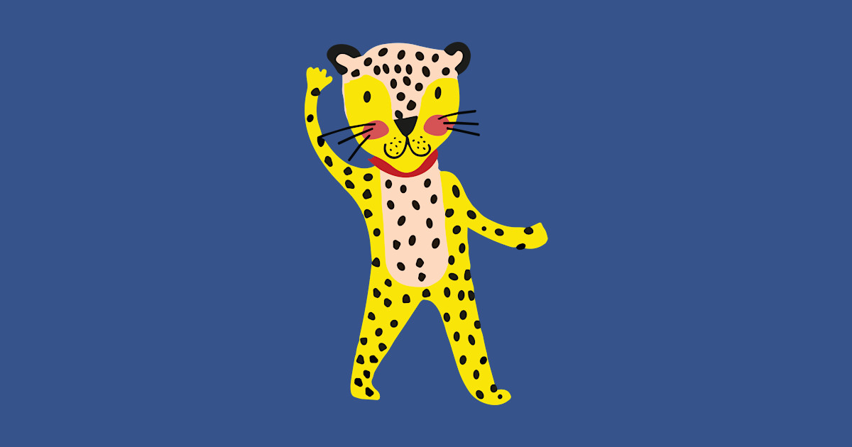 Dancing Cheetah - Dancing Cheetah - T-Shirt | TeePublic