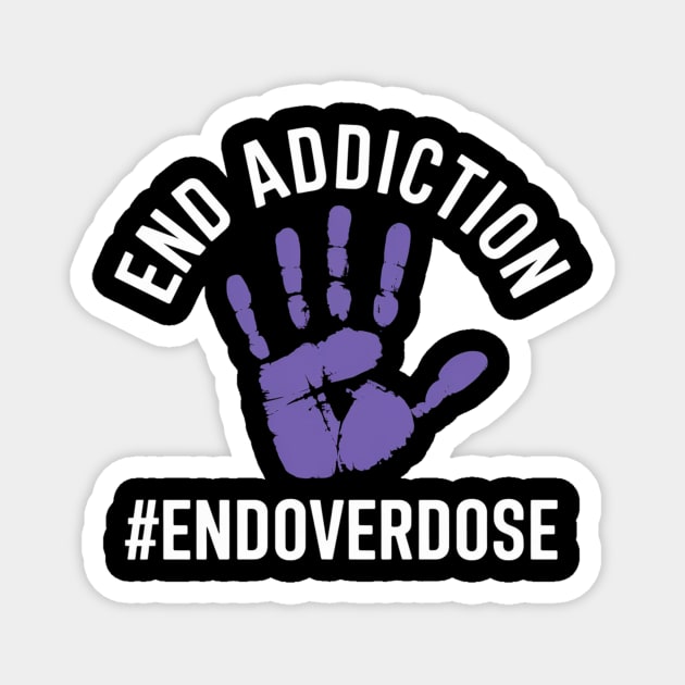 End Addiction Purple Ribbon Overdose Awareness - Overdose Awareness ...