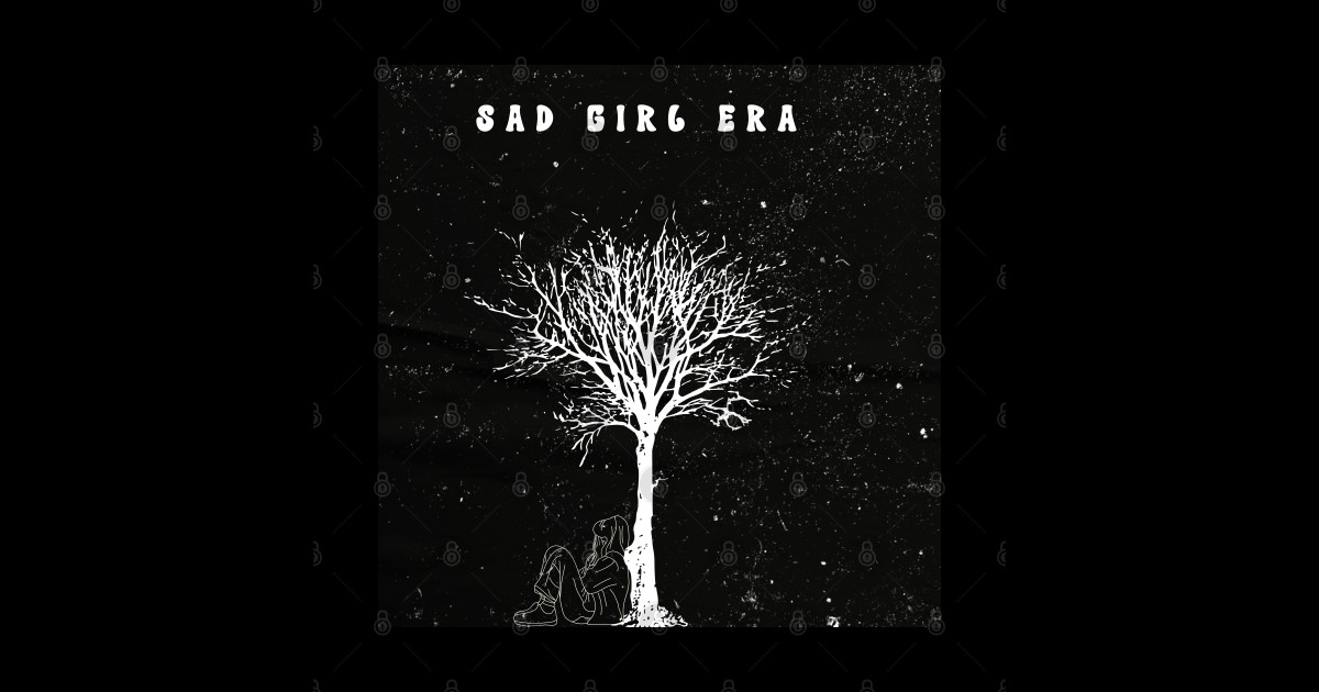 Sad Girl Vibes, Sad girl Era, millennial Girl, hot girl - Sad - Magnet ...