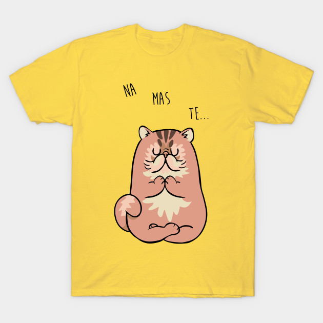 NAMASTE Cat Cat - Namaste - T-Shirt | TeePublic