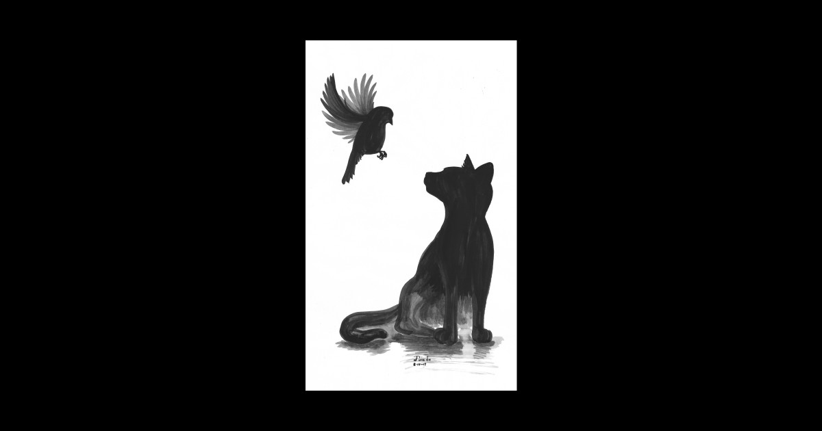 Hello, friend~ - Cat - Sticker | TeePublic