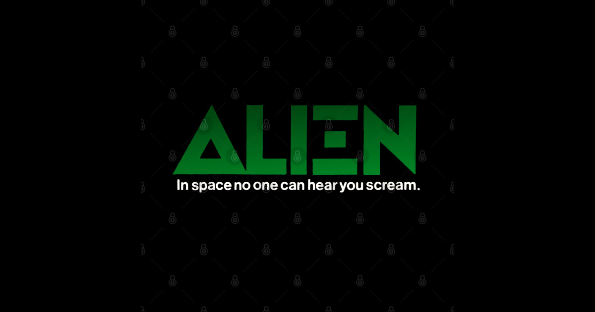 Alien (Production Logo) - Alien - Sticker | TeePublic