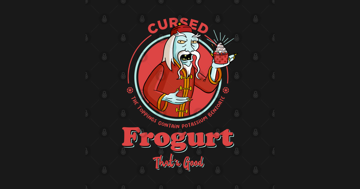 The Frogurt Is Also Cursed - Frogurt - T-Shirt | TeePublic