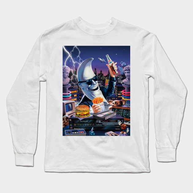Mac Tonight - 80s - Long Sleeve T-Shirt | TeePublic