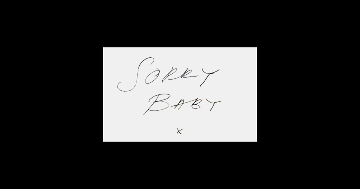 Sorry Baby x - Killing eve Note - Killing Eve - Sticker | TeePublic