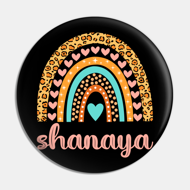 Shanaya Name Shanaya Birthday - Shanaya - Pin | TeePublic