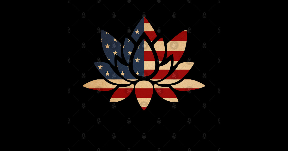 Kamala Harris 2024 Lotus Flag - Lotus - Sticker | TeePublic