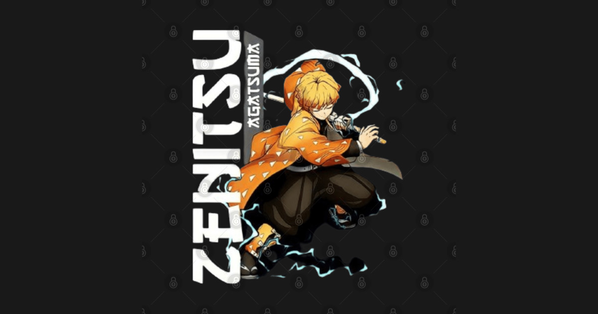 Zenitsu Agatsuma - Anime - T-Shirt | TeePublic
