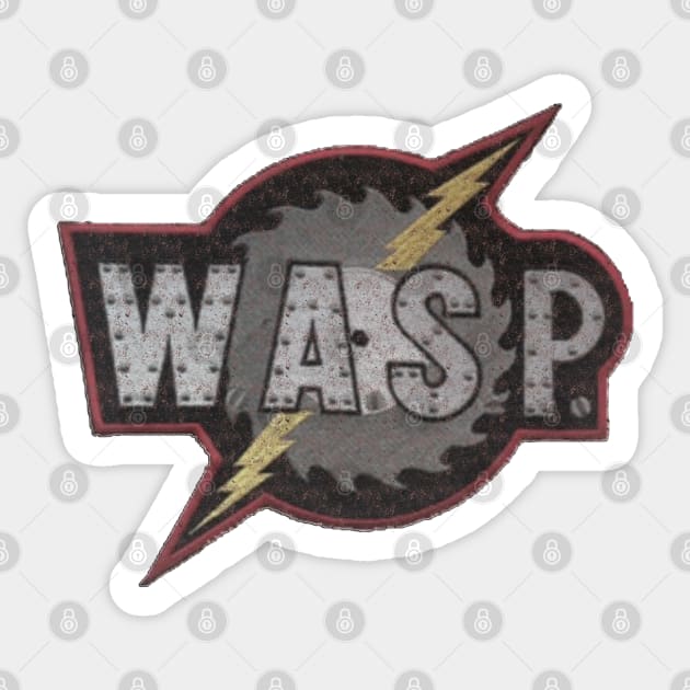 WASP Band Logo - Wasp - Sticker | TeePublic