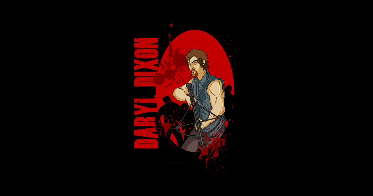 THE WALKING DEAD - DARYL DIXON AS A COMIC BOOK CHARACTER - Daryl Dixon ...