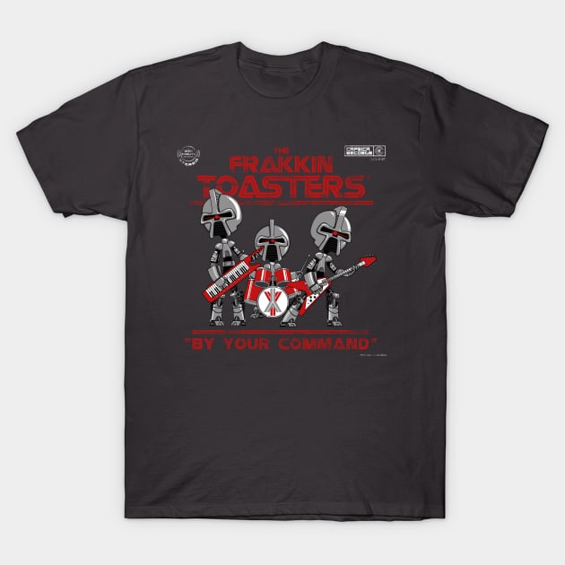The Frakkin' Toasters - Battlestar Galactica - T-Shirt | TeePublic