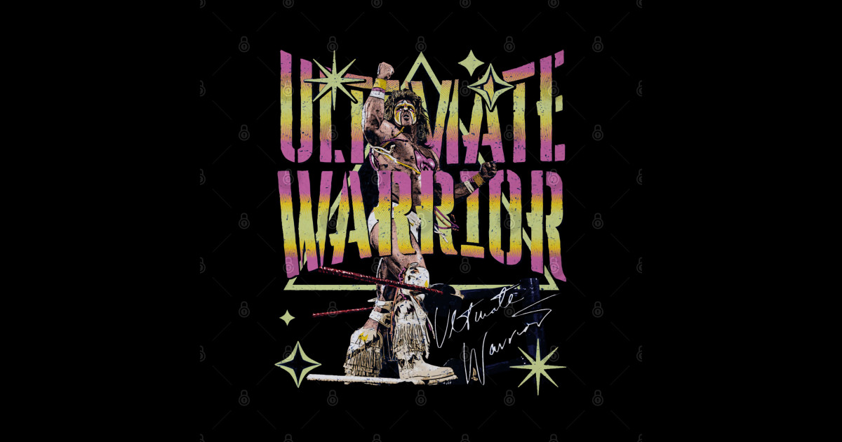 Ultimate Warrior Ropes - Ultimate Warrior - Sticker | TeePublic