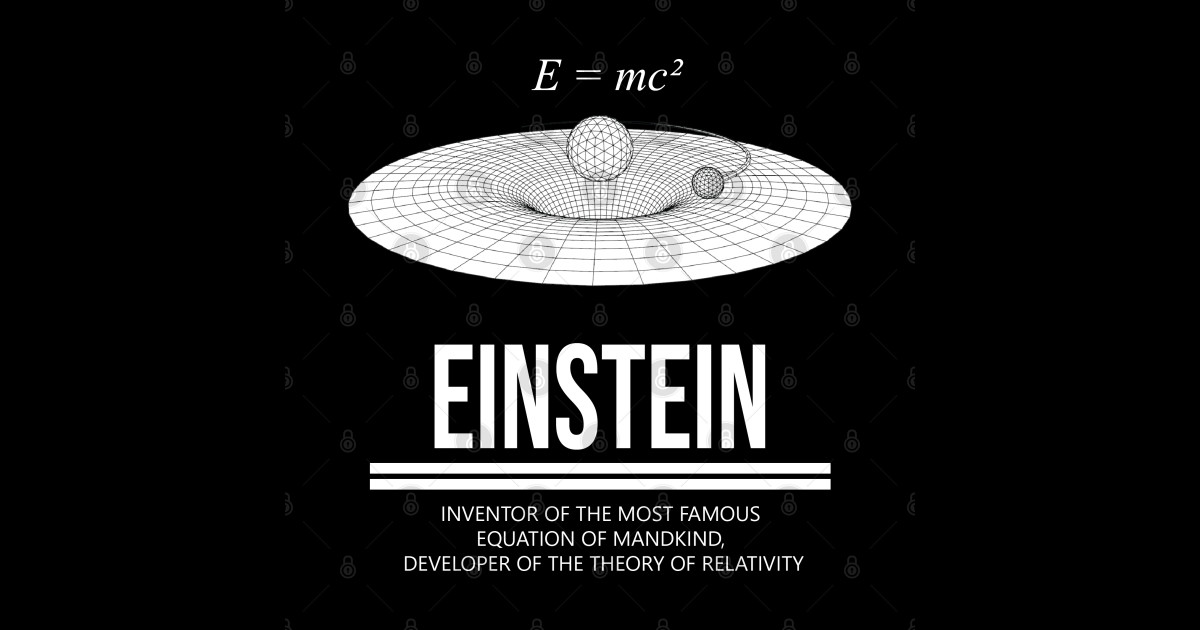 Einstein's Theory Of Relativity - Albert Einstein - Posters and Art ...