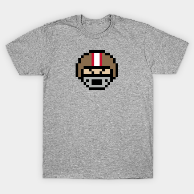 8-Bit Helmet - San Francisco - Football - T-Shirt | TeePublic