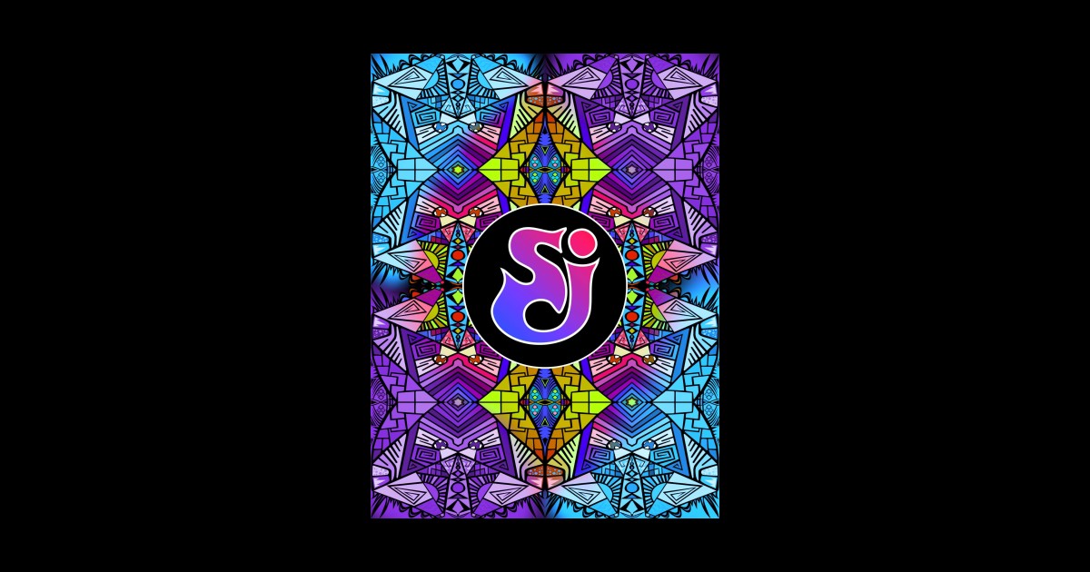 String Cheese Incident - Blue Purple Trippy Pattern - String Cheese ...