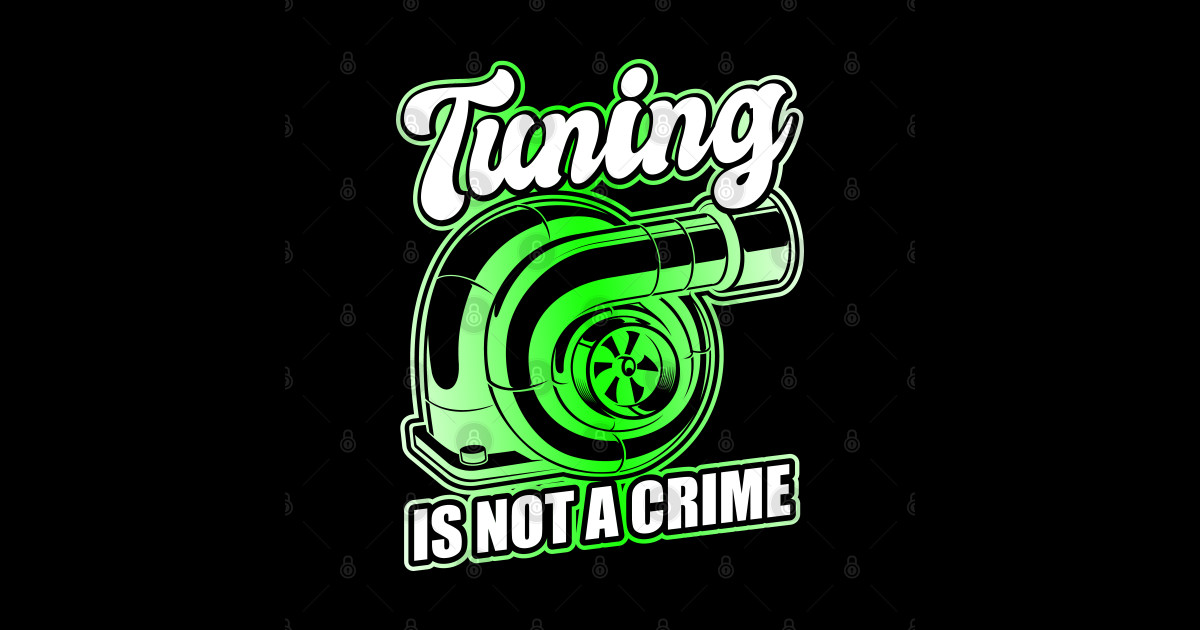 Auto Tuner Car Mechanic, Racing Car, Tuning - Tuning - Sticker | TeePublic