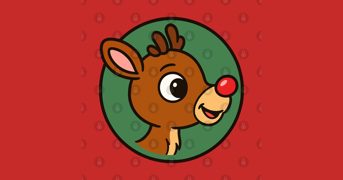Rudolph - Vintage - T-Shirt | TeePublic