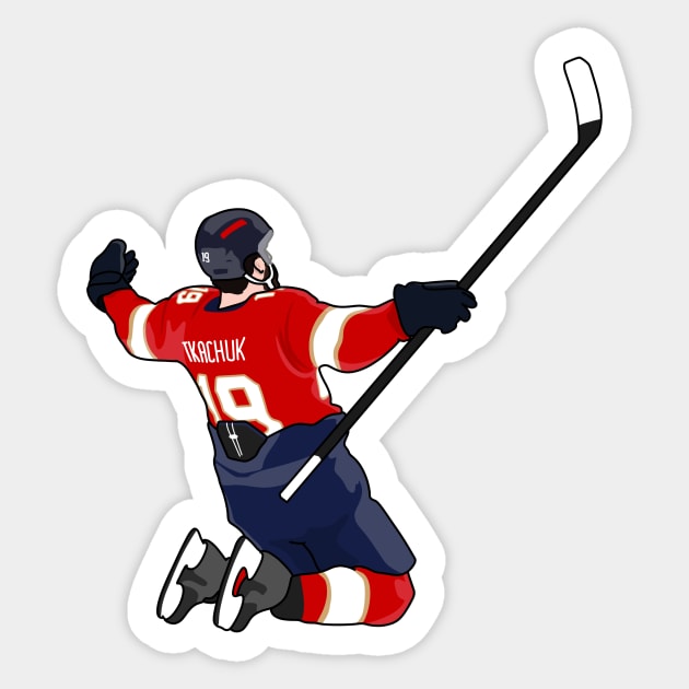 The winning tkachuk - Matthew Tkachuk - Sticker | TeePublic