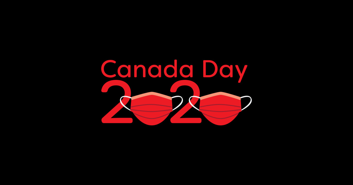 Canada Day 2020 with Face mask - Canada Day 2020 - Sticker | TeePublic
