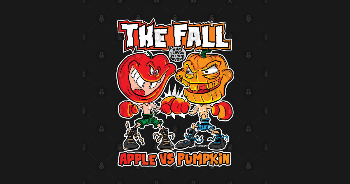 The Fall, Apple vs Pumpkin boxers - Apple Pumpkin Boxers - T-Shirt ...
