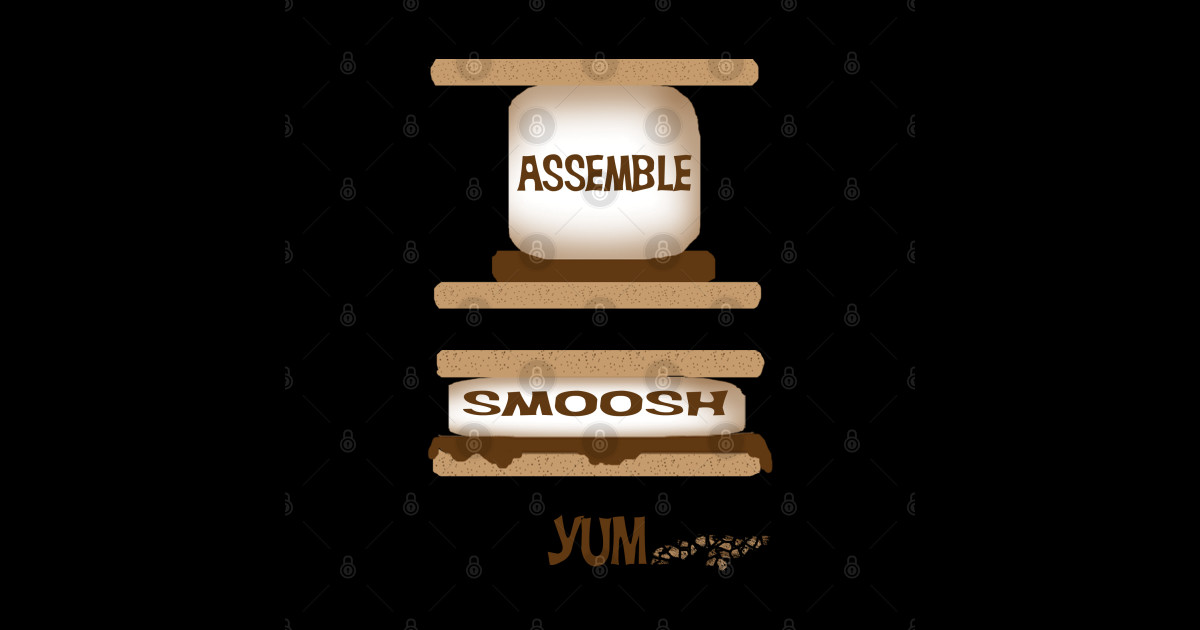 Smore Instructions - Smore - Posters and Art Prints | TeePublic