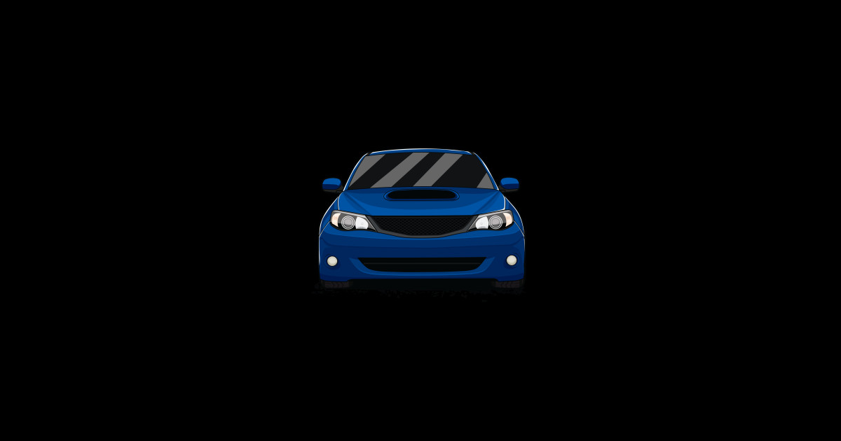 Blue subie - Subaru - Sticker | TeePublic