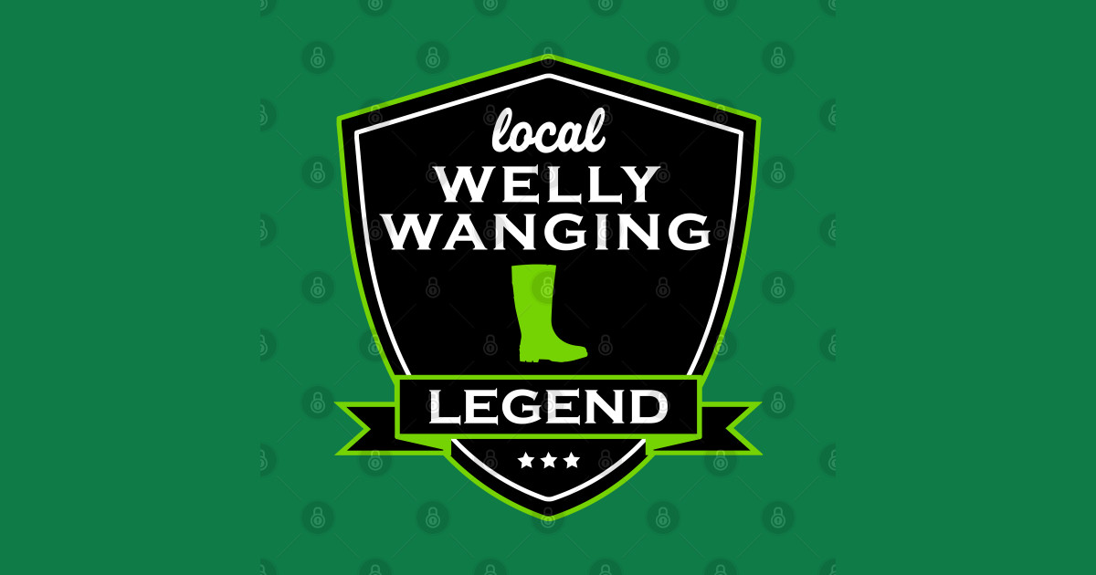 Gumboot Welly Throwing Legend - Welly Wanging - T-Shirt | TeePublic