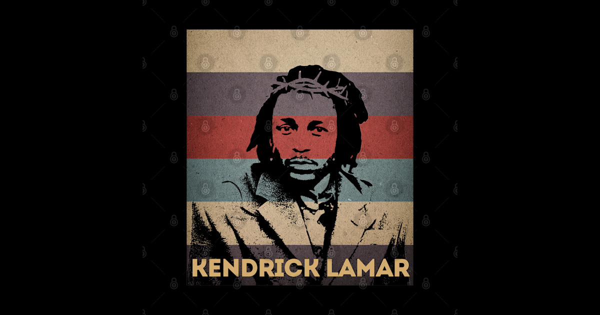 kendrick lamar retro - Kendrick - Sticker | TeePublic