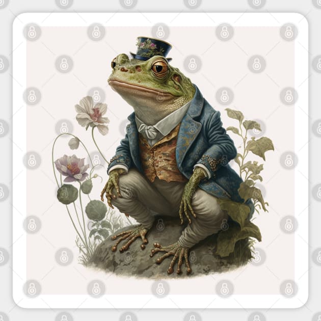 anthropomorphic tree frog