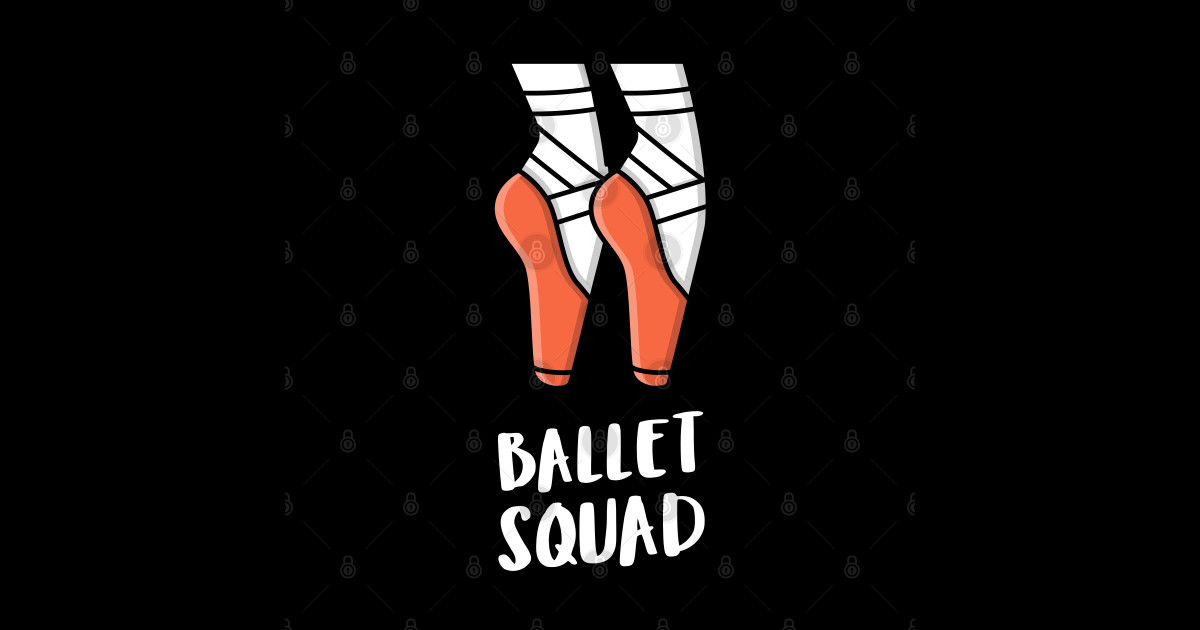 ballet squad - Ballet Lovers - Sticker | TeePublic