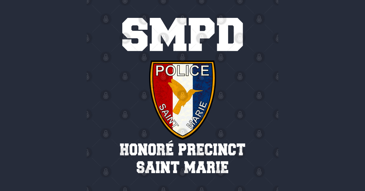 Death in Paradise San Marie Police - San Marie - T-Shirt | TeePublic