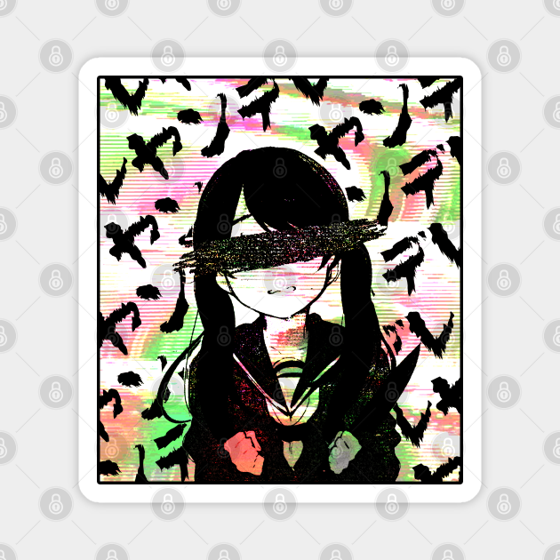 VHS - SAD JAPANESE ANIME AESTHETIC - Anime - Magnet | TeePublic