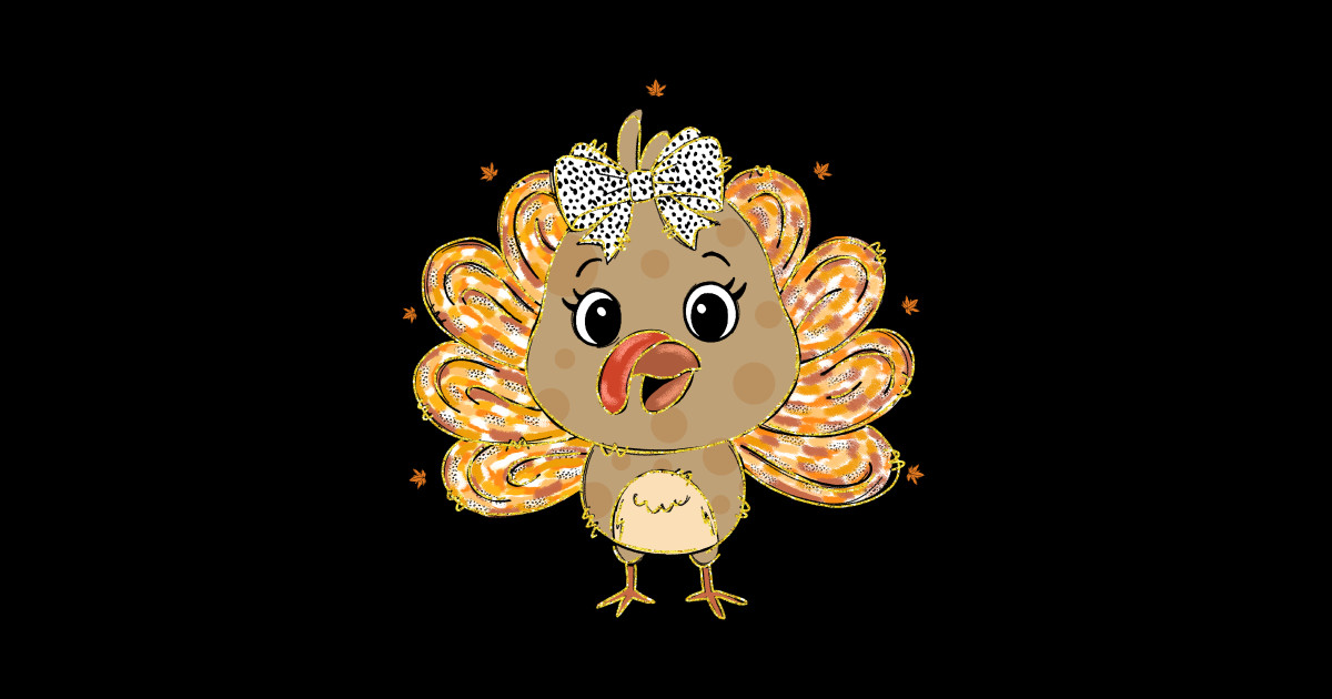 Cute Thanksgiving Turkey - Cute Turkey - Sticker | TeePublic