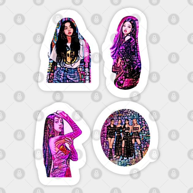 Stickers pack K-pop - K Pop - Sticker | TeePublic